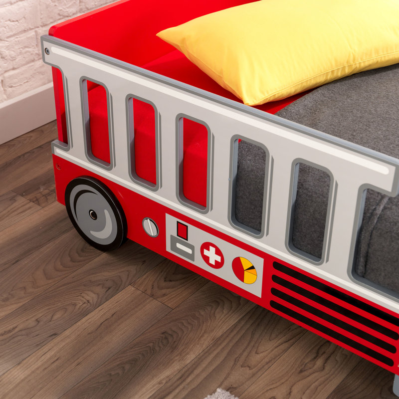 Firefighter Toddler Car Bed by KidKraft